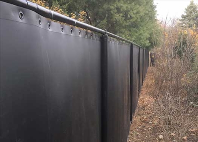 Soundproof Acoustic Sound Fencing Barriers | Acoustiblok
