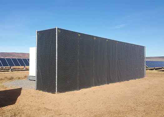 Solar Inverter Noise Barrier - Acoustiblok Website