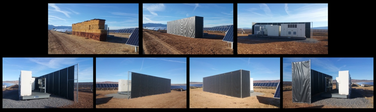 Solar Inverter Noise Barrier - Acoustiblok Website